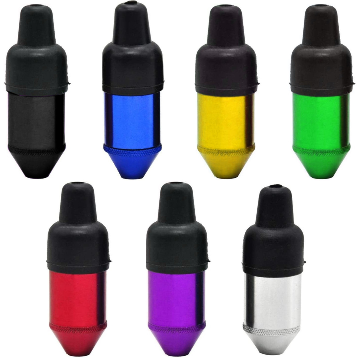 4 Pack Sneak a Toke Pipe Smoking Tobacco One Hitter Metal Bullet