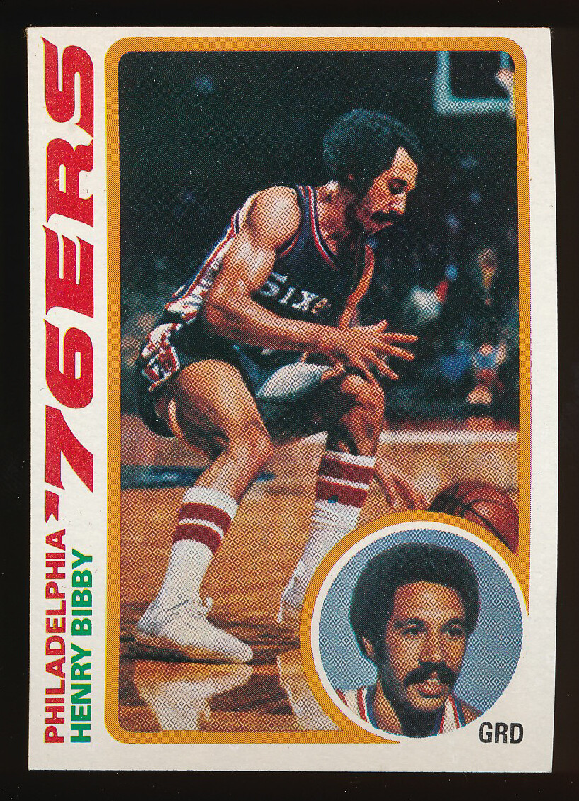 1978-79 Topps #65 Henry Bibby - Philadelphia 76ers NM (A01) | eBay