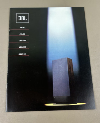 JBL Speaker Brochure D-958 | eBay