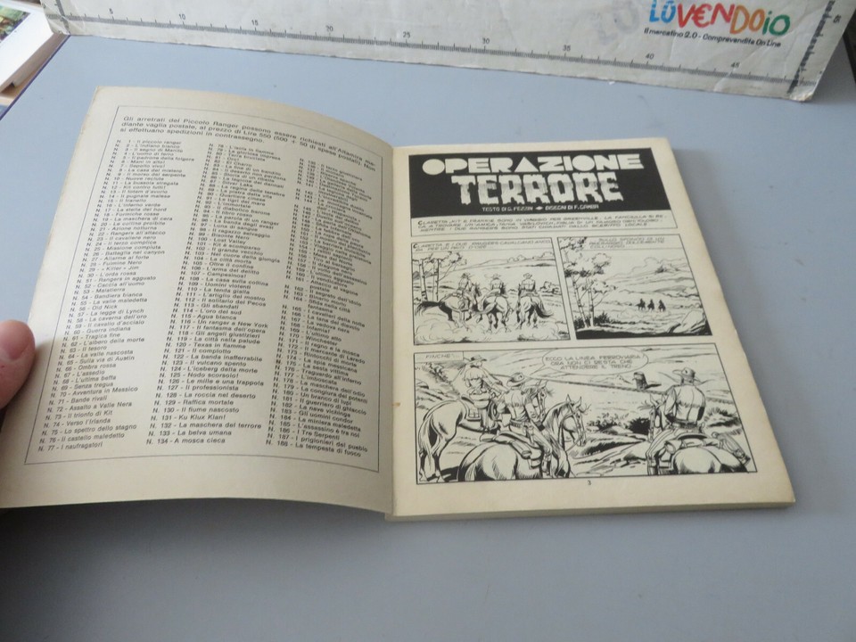 The Little Ranger No. 189 1979 Altamira Cowboy Comics Vintage | eBay UK