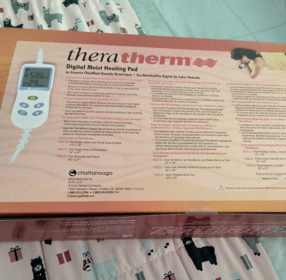 Chattanooga TheraTherm Digital Moist Heating Pad 1031B yellow (MOM3) | eBay