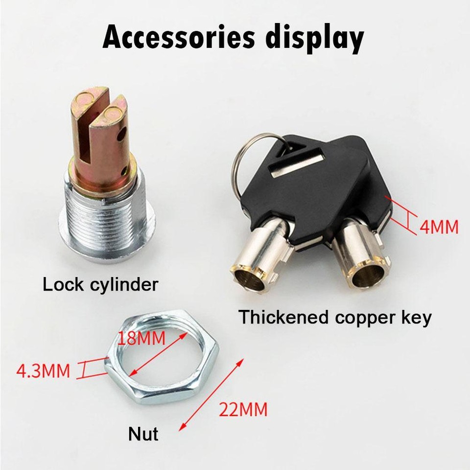 Universal craftsman toolbox lock American tool cabinet linkage drawer ...