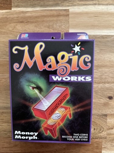 Money Morph Vintage Milton Bradley Magic Works Coin Trick Tenyo Metal ...