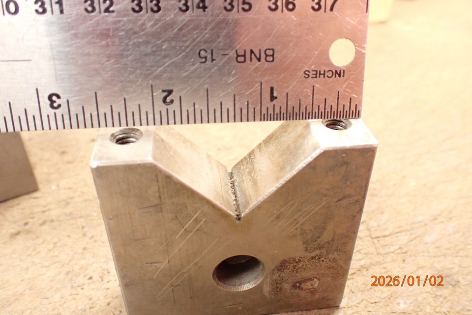 LOT M1738: 7 OLDER MACHINIST V-BLOCKS JIG FIXTURE SETUP TOOLING | eBay