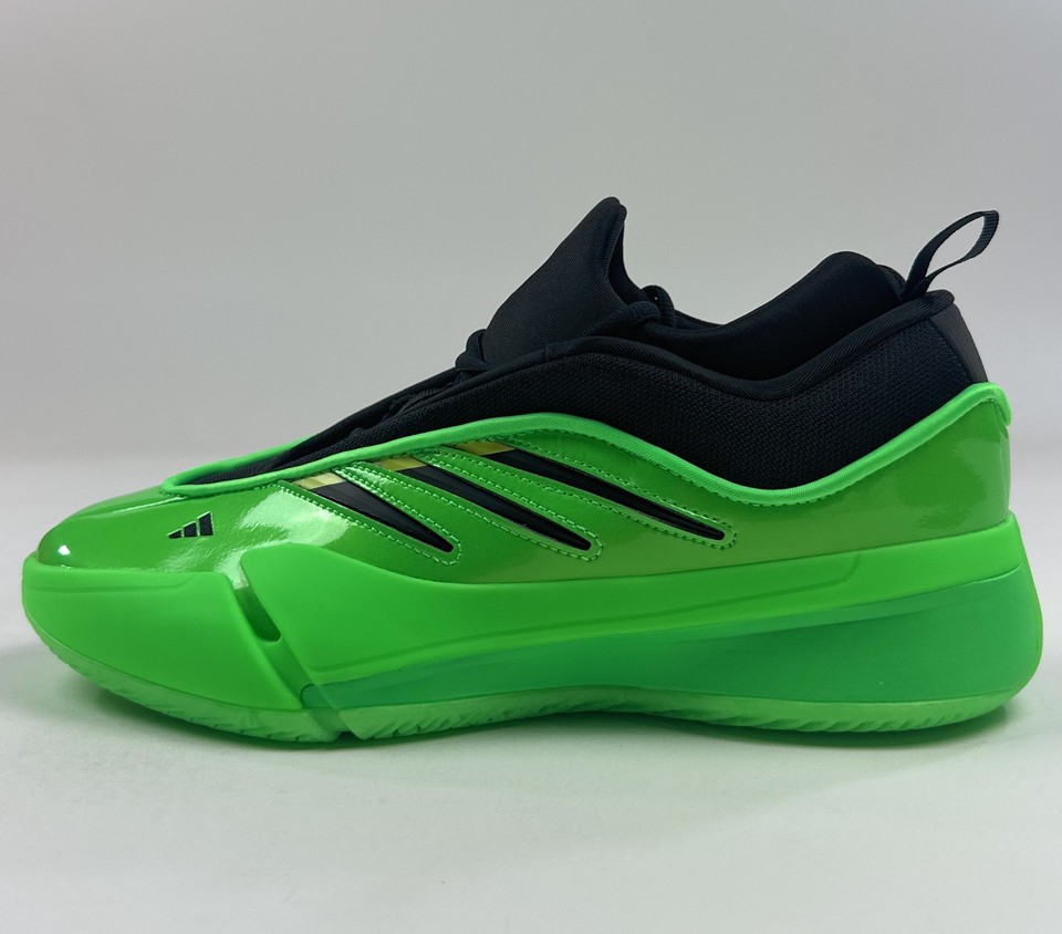 Adidas Dame 9 Mens Size 8.5 Green Black Basketball Shoes Damian Lillard ...