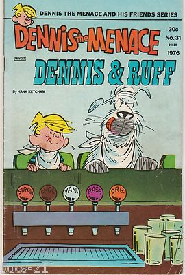 Dennis the Menace Dennis & Ruff #31 Comic Book 1976 GD | eBay
