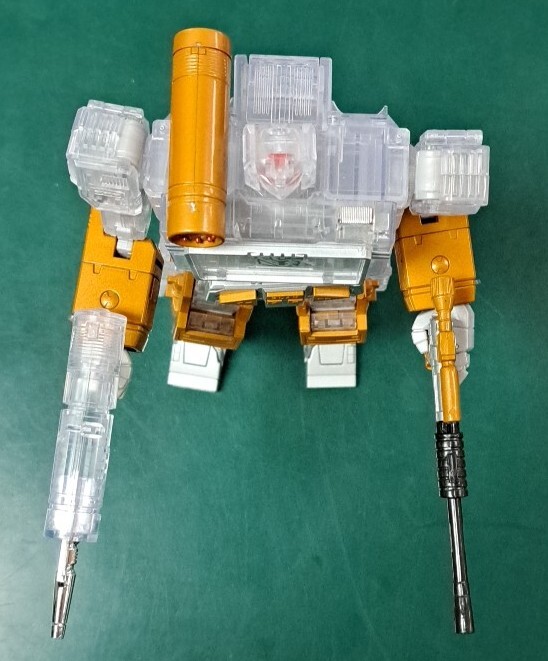 Transformers Masterpiece Soundwave Platinum Edition Year Goat Clear | eBay