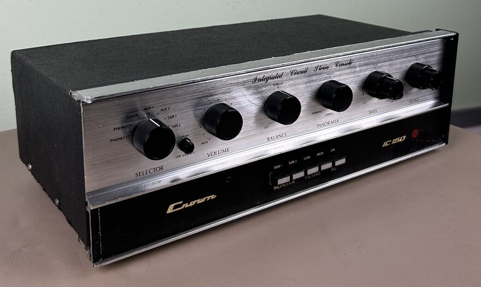 CROWN IC150 STEREO PREAMP | eBay