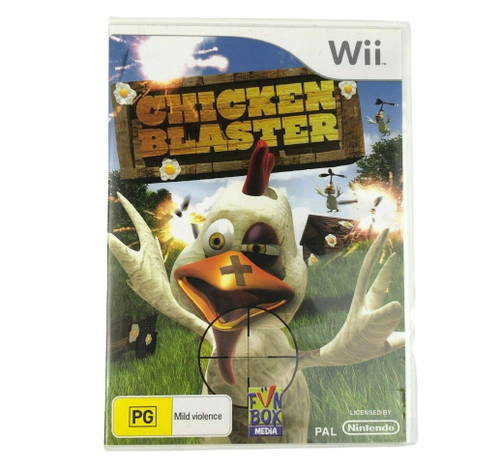 Chicken Blaster Nintendo Wii Game, 2010 Complete with Manual | eBay ...