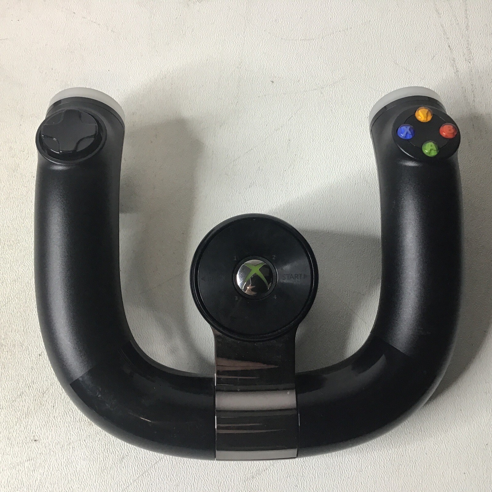 Xbox 360 Microsoft Wireless Speed Wheel Racing Controller - Model 1470 ...