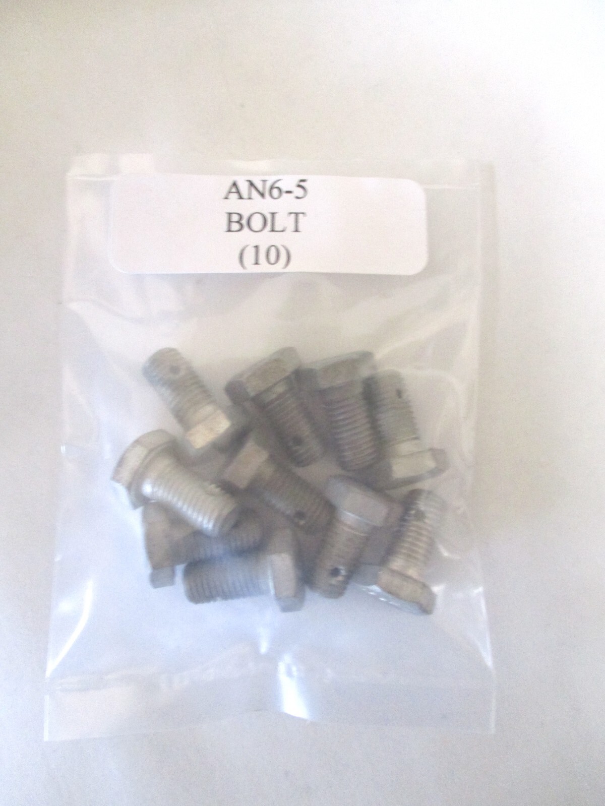 AN6-5 Hex Bolt 3/8-24 x 45/64 Drilled Shaft Steel - Lot of 10 | eBay