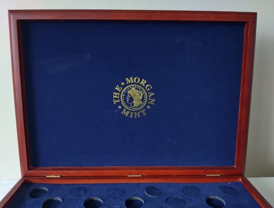 The Morgan Mint State Quarter Coin Collection Display Case | eBay
