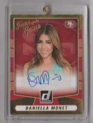 Fans of the Game Autograph Trading Card Daniella Monet - TV Show ...