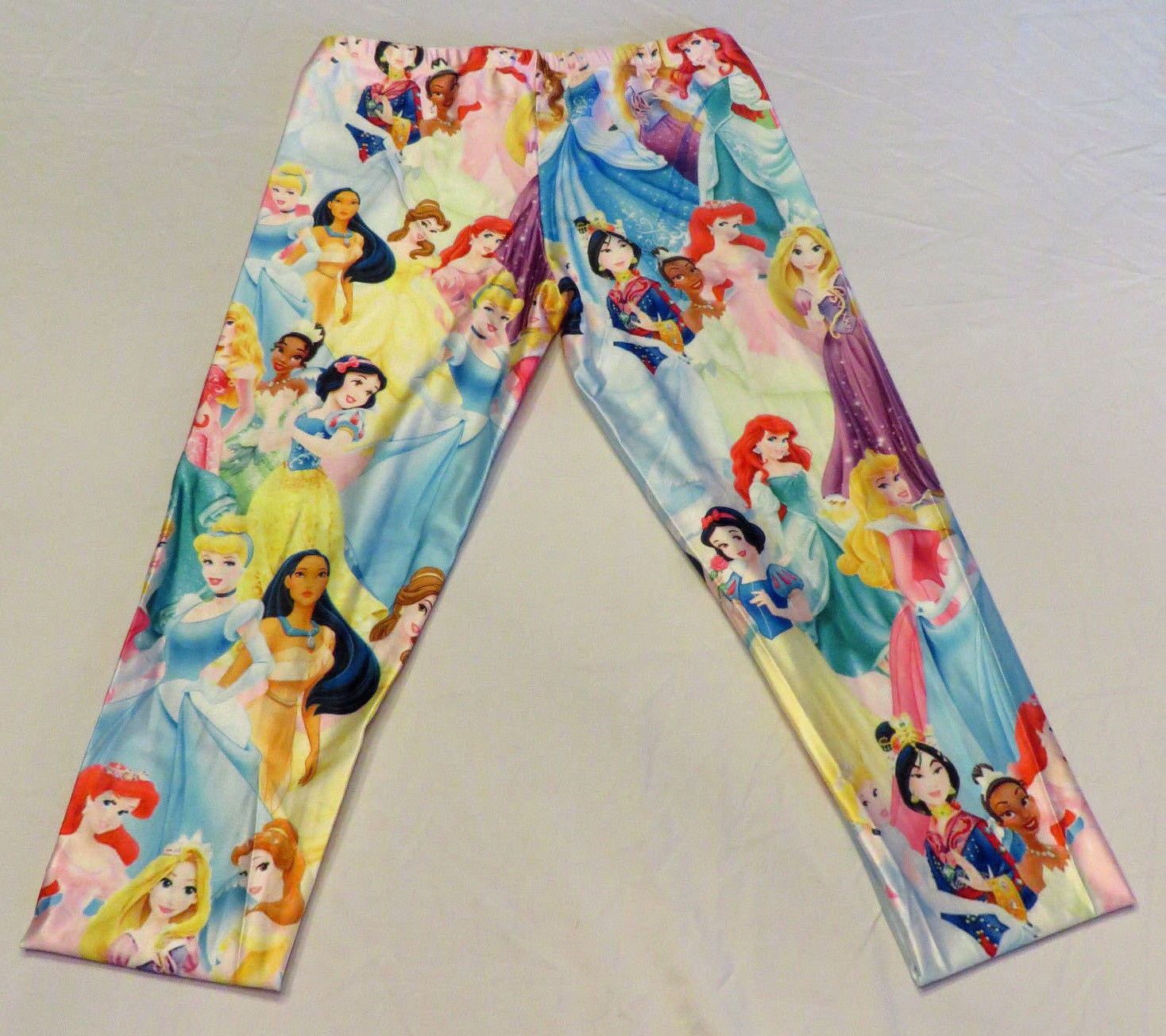Disney Princess's Polyester Spandex Yoga Pants/Leggings OSFM Adults ...