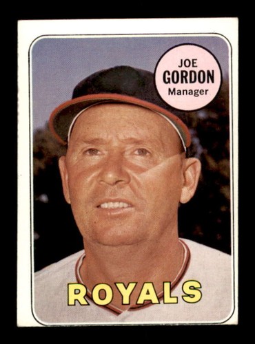 1969 Topps #484 Joe Gordon GVG Royals MG 562186 | eBay