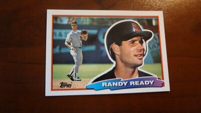 1988 TOPPS BIG BASEBALL CARD # 102 RANDY READY | eBay