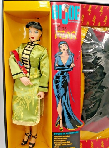 2003 Hasbro Gi Joe DC Comics Sword of The Dragon Set Miss Fear ...