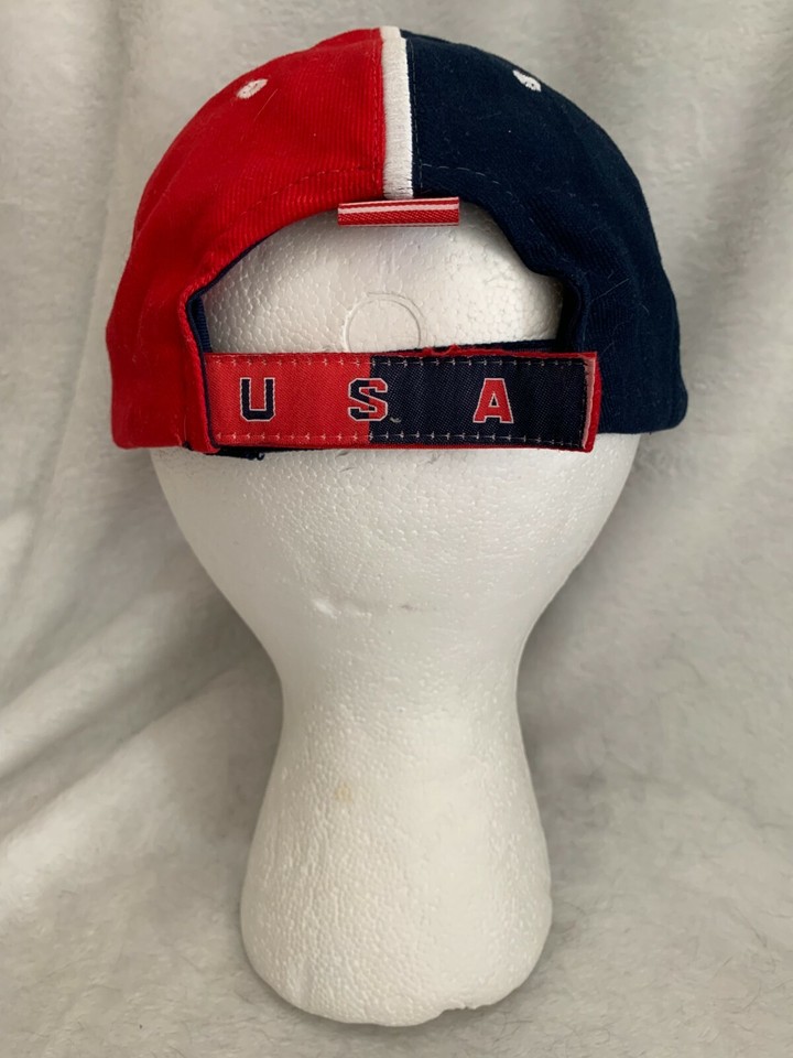 Union Pacific hat NWT Red White Blue Adjustable Railroad cap USA ...