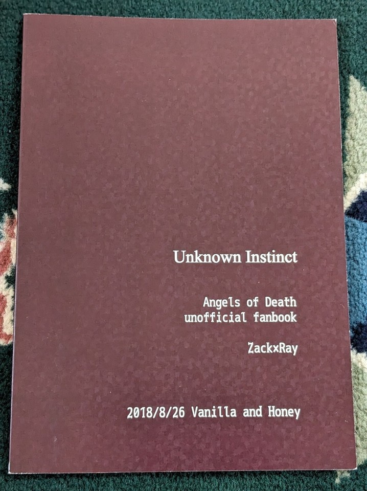 Angels of Death Satsuriku no Tenshi Fan Book Doujinshi Rachel x Zack ...