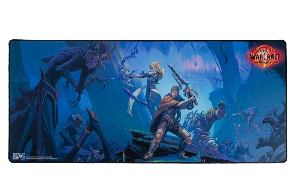 World of Warcraft The War Within Desk Mat Mousepad 35.5 x 15.8 WOW ...