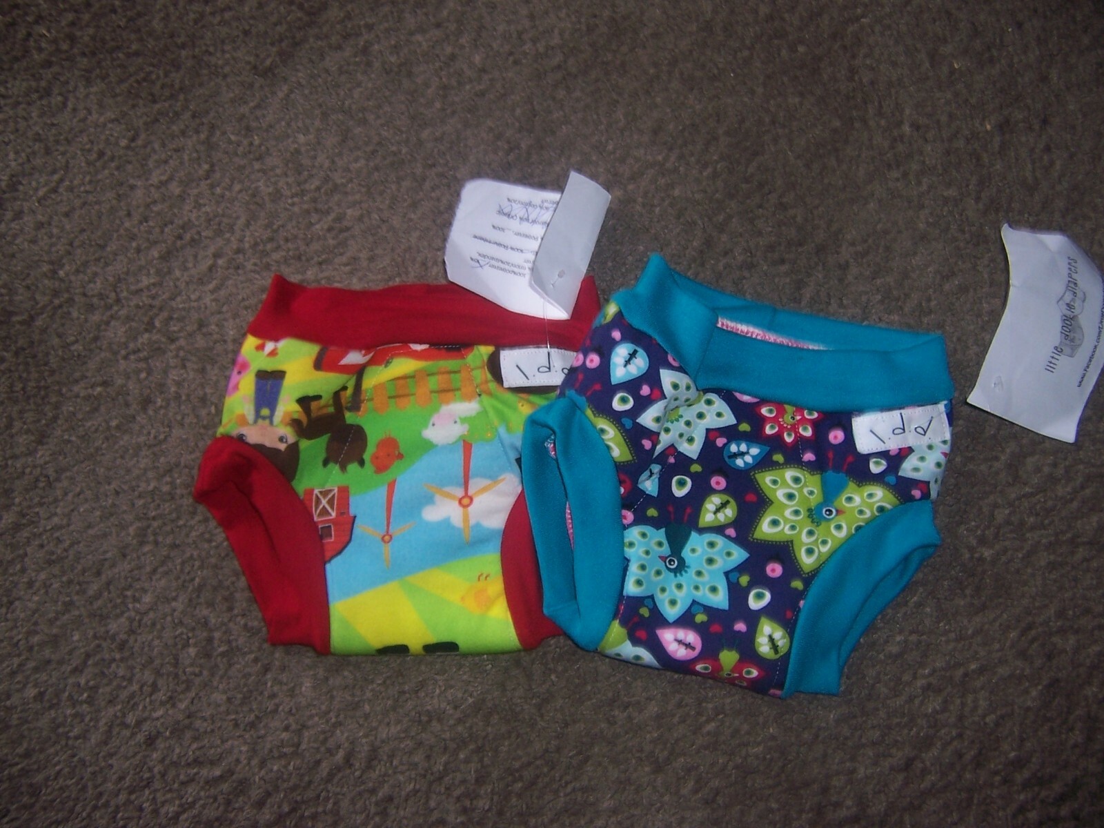 LIttle Dookie diapers New lot cloth diapers potty training Size 2/3 | eBay