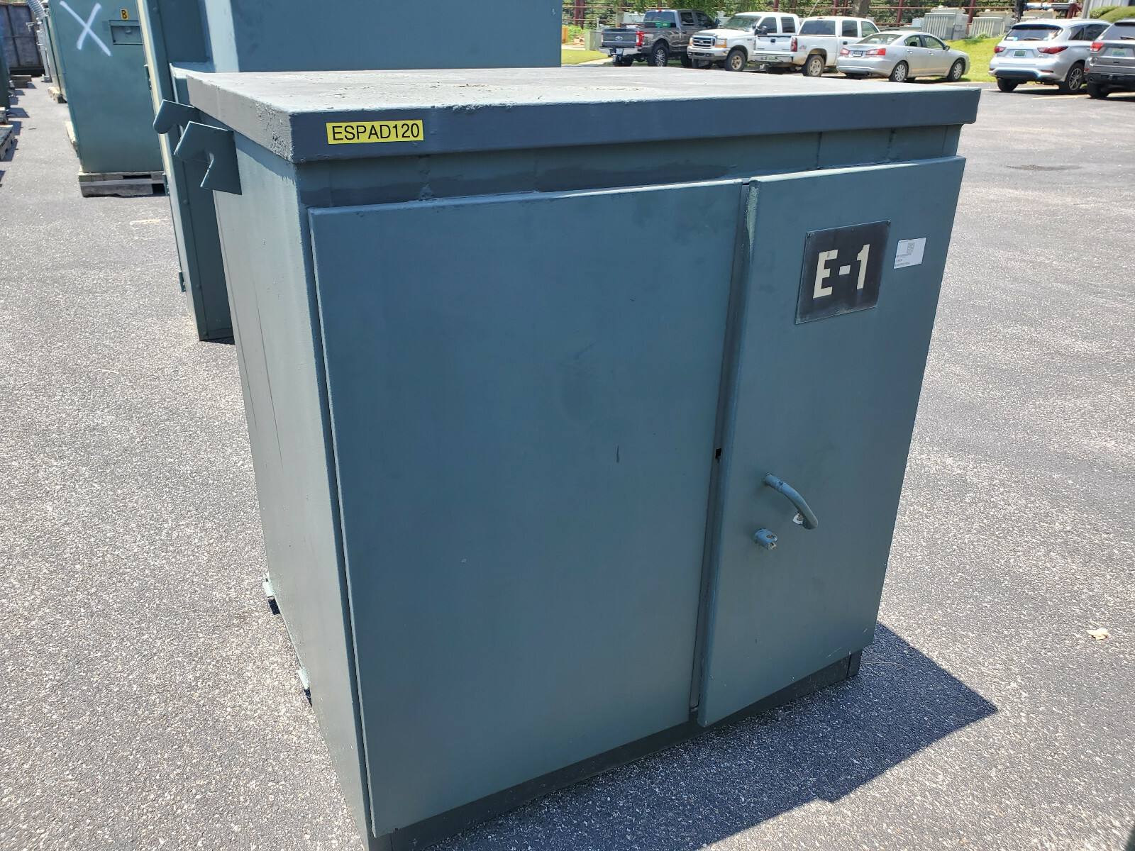 Westinghouse 75 kVA Padmount Transformer 4160 D Pri, - 208 Y 120 Sec ...