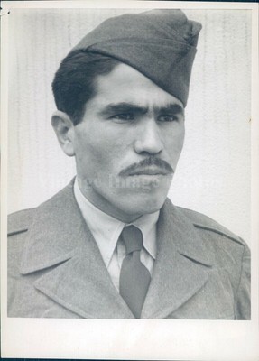 1953 Photo Turkey Army Uniform Hat Vintage Image Original Vintage Press ...
