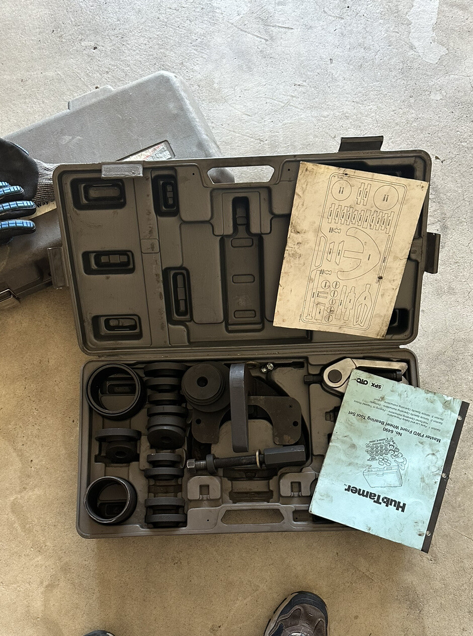 SPX OTC Tools Hub Tamer 6490 Master FWD Wheel Bearing Tool Set ...