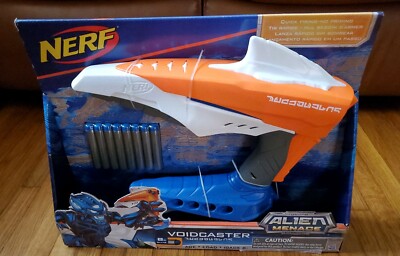 NERF Alien Menace Voidcaster Foam Dart Blaster "NEW" QUICK FIRING ...