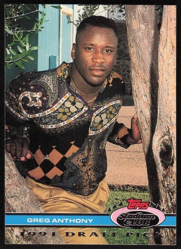 1992 Stadium Club Dome #7 Greg Anthony Rookie San Diego Padres | eBay