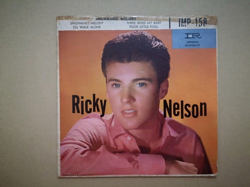 Rick Nelson "Unchained melody " Hong Kong Imperial 1960's EP RARE | eBay