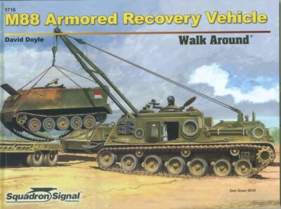 Squadron/Signal-Vietnam-US Army-M88 Armored Recovery Vehicle-Design ...