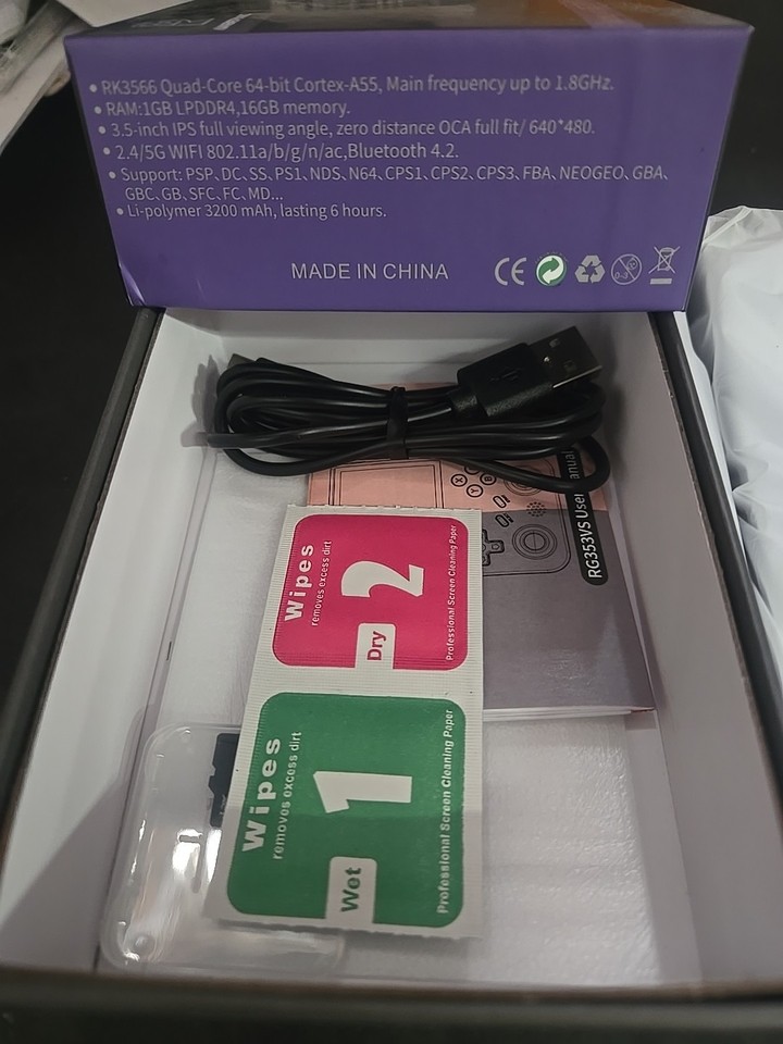 Anbernic RG353VS Android Linux 64-bit Handheld Game Console 16GB | eBay