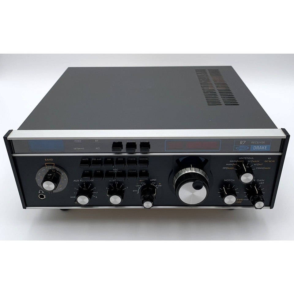 Drake R7 HF Ham Radio Communications Receiver Boxed Manuals Early ...