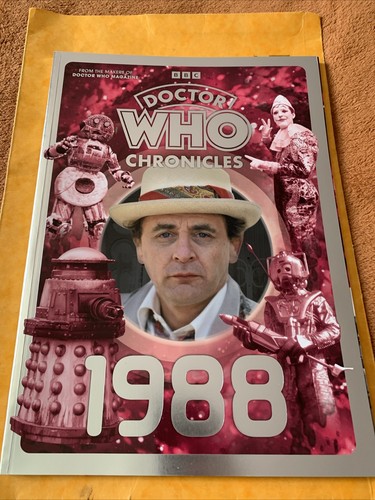 Doctor Who Chronicles 1988 bookazine magazine DR WHO Panini NEW Rare ...