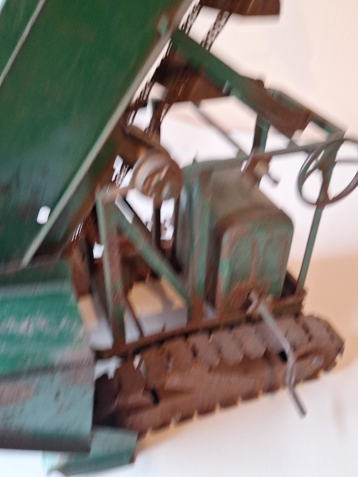 Vtg 1950’s Doepke Model Toys Barber Greene 18" Bucket Loader Pressed ...