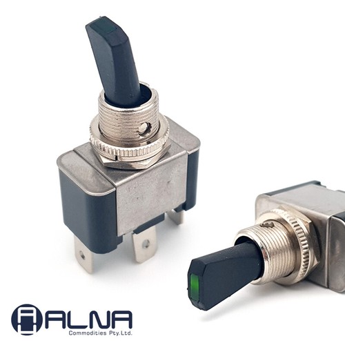 Toggle Switch Heavy Duty On/Off SPST 12V Terminal Car Marine Light 30A ...