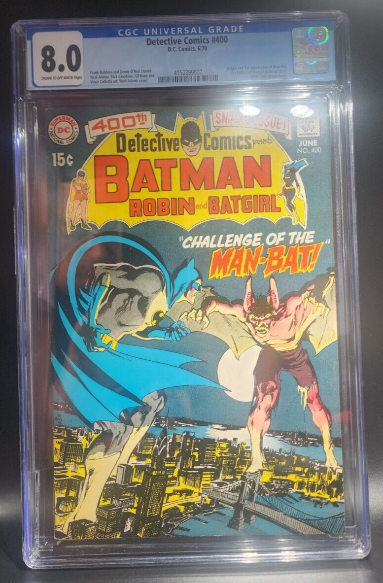 Detective Comics #400 - 1st appearance of the Man-Bat! | eBay