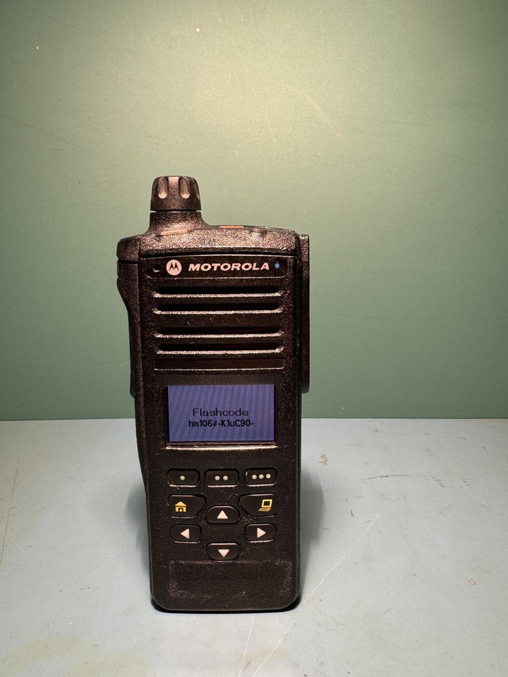 MOTOROLA APX 4000 H51UCF9PW6AN 7/800 Portable Radio P25 Phase II TDMA ...