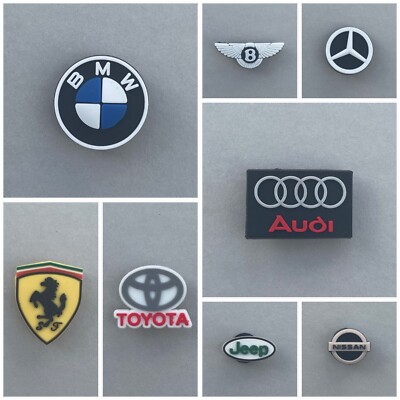 Schuhstecker/Pin/Shoe Charms/Anstecker für Clogs AUTOLOGO/AUTOMARKEN ...
