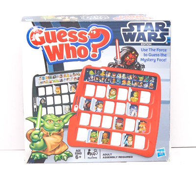 Hasbro Guess Who? STAR WARS Edition 2012 Game COMPLETE! USED! GOOD ...