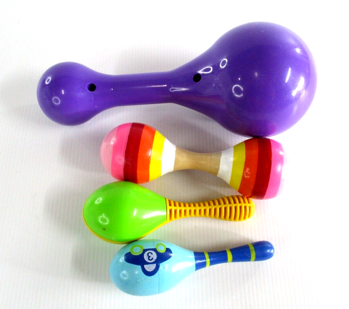 Macarenas x4 Large Medium and Small Sensory Perception Musical Toys ...