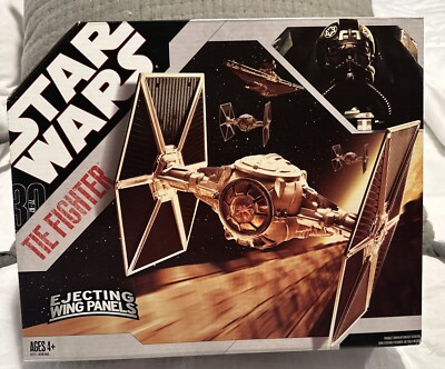 2006 Star Wars Tie Fighter Ejecting Wing Panels Ship Collection Figure ...