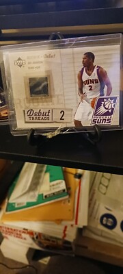 2005 Upperdeck Joe Johnson Rookie Debut Rookie Jersey CARD | eBay