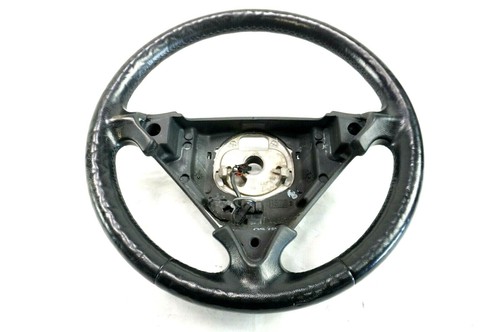 03-06 Porsche Cayenne 955 3 Spoke Driver Steering Wheel BLACK OEM | eBay