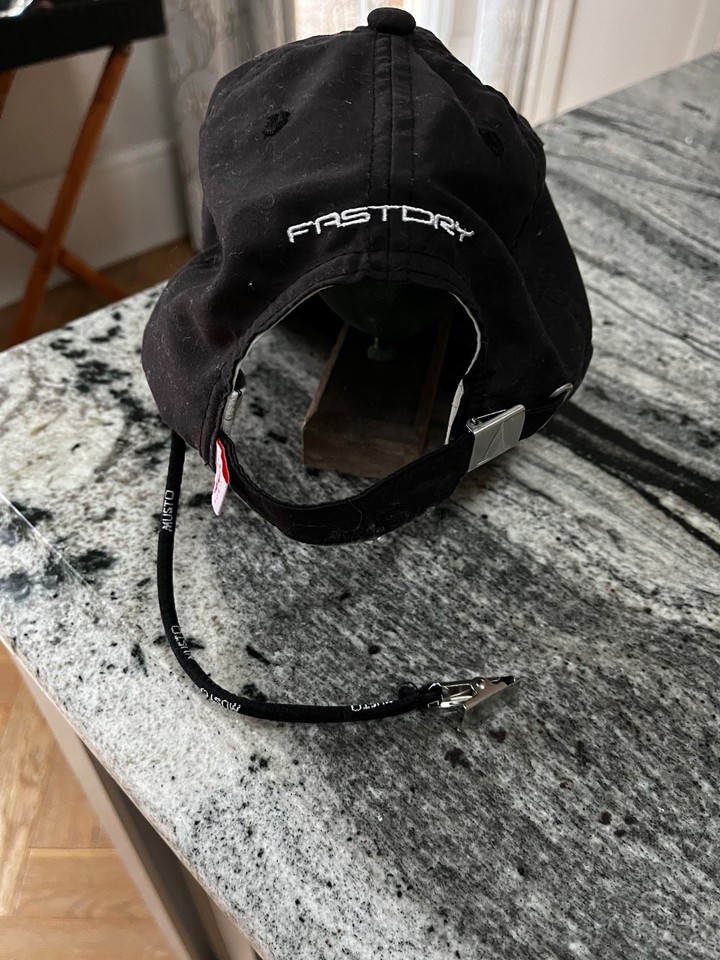 MUSTO Fastdry Sailing Cap Hat Black With Safety Clip | eBay UK