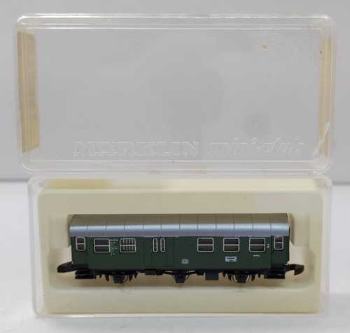 Marklin 8708 Z DB 2nd Class Passenger Car with Baggage Compartment LN ...