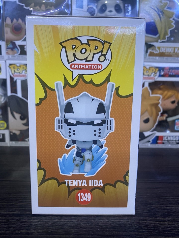 Funko Pop! Tenya IIda 1349 - GITD Brad's Toys Exclusive w/Pop Protector ...