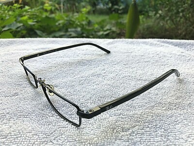 Ray-Ban Eyeglasses RB 6103 2509 Black Rectangular Frames 49-17-140 | eBay