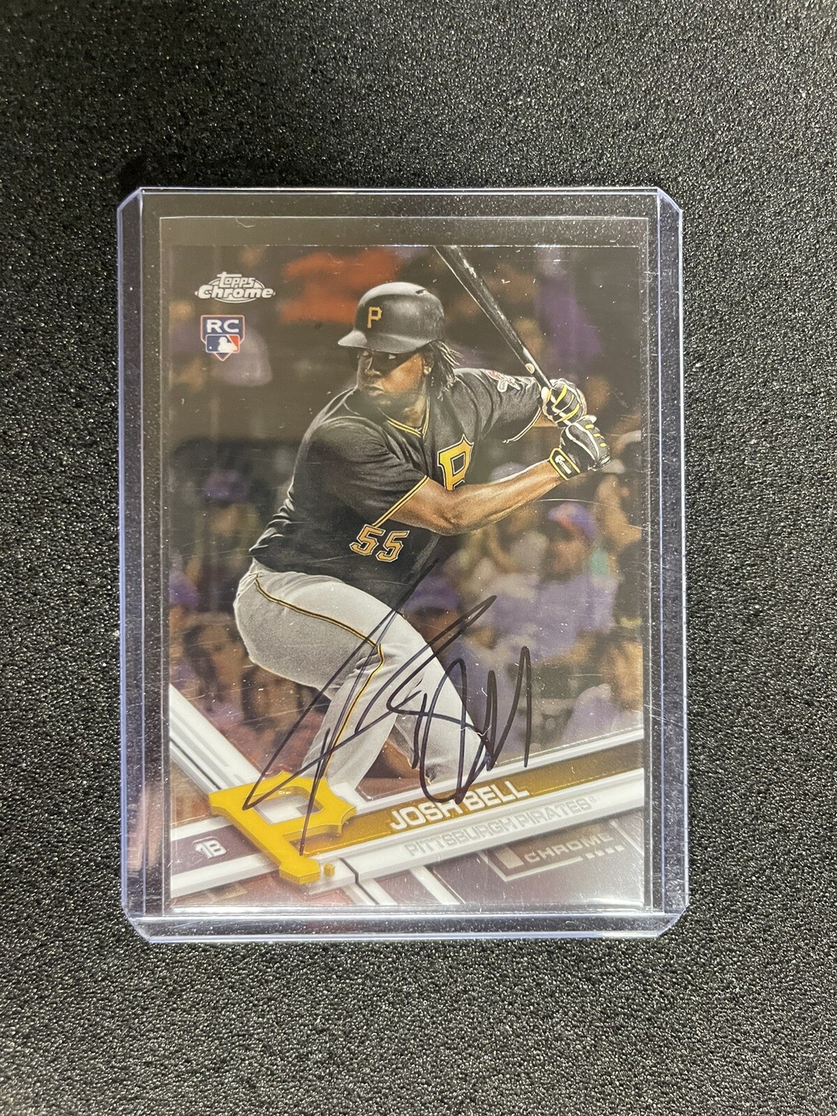 Josh Bell Autograph 2017 Topps Chrome #158 Josh Bell Pittsburgh Pirates ...